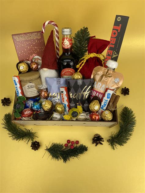 Новорічний подарунковий набір Ho Ho Ho подарунок на Різдво святий Миколай Новий рік купити