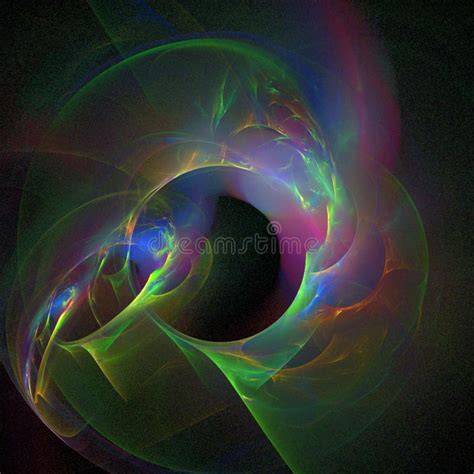 Simple Multicolor Abstract Pattern On Black Background Wallpaper Stock Illustration