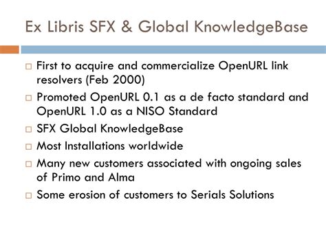 Ppt Knowledge Bases And Trends In Library Resource Management And