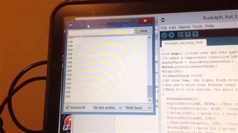 Lilypad Temperature Sensor Youtube