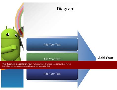 Android PPT Template PowerPoint Slideshow View