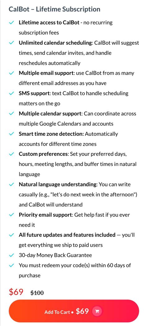 Calbot Lifetime Deal Your Ai Executive Scheduling Assistant