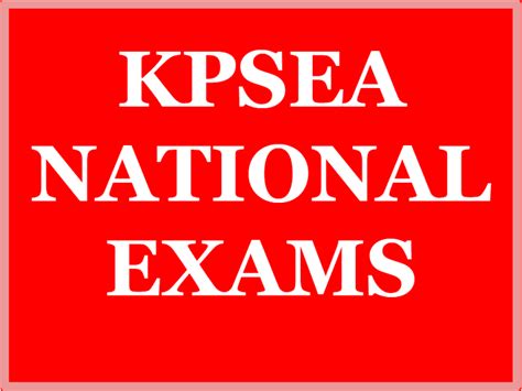 How To Register For Grade 6 Kpsea 2023 Exams Online