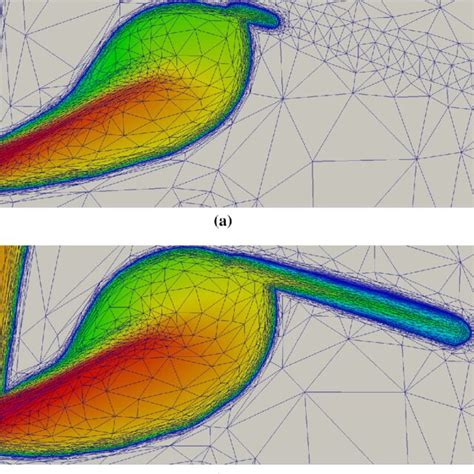 The Initial Mesh Representing A Fractured Porous Medium Where Porosity