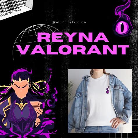 Reyna Valorant T Shirt Unisex Gaming Apparel For Esports Fans