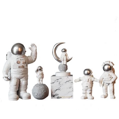 整套北欧创意宇航员摆件设计师搭配