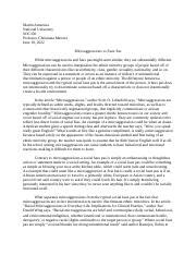 Week Analytic Memo Docx Martin Amezcua National University SOC Professor Christiana