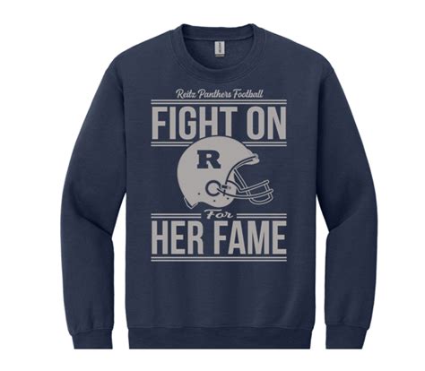 Reitz Cheer Navy Crew Sweatshirt