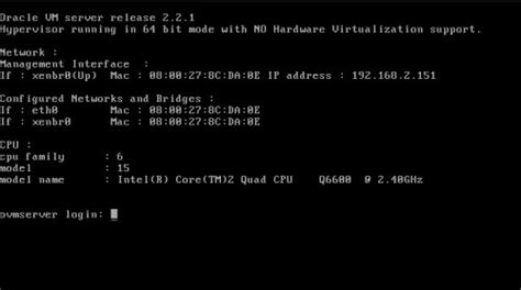 Oracle Base Oracle Vm 22 Installation