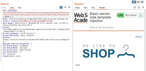Writeup Basic Server Side Template Injection Midnight Cyber Security