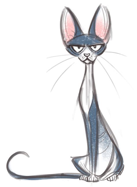 Daily Cat Drawings 163 Sphynx I Know I Just Did A Sphynx Sketch