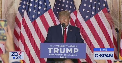 Watch Former President Trump 2024 Campaign Announcement