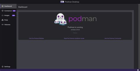 Podman Desktop Thecrumb