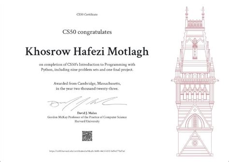 khosrow hafezi motlagh on linkedin پایتون cs50x cs50p python