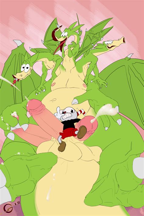 Rule 34 2 Toes 2boys 3 Heads 4 Fingers Balls Bat Wings Conjoined Cum Cuphead Game Dragon Duo