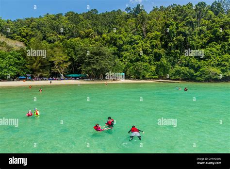 Tunku Abdul Rahman Park Malaysia February 24 2018 Snorkeling