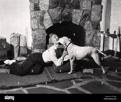 Getting A Good Licking Stock Photo Alamy