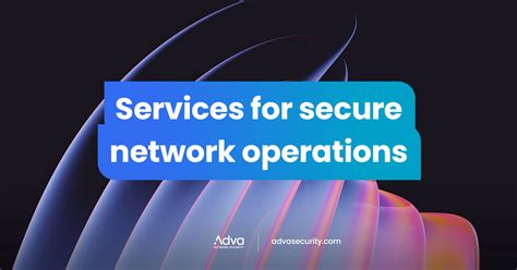 Services For Secure Network Operations