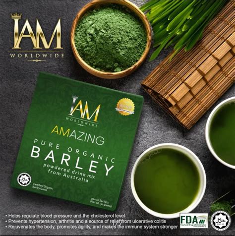 Iam Worldwide Boxes Amazing Pure Barley Original Lazada Ph
