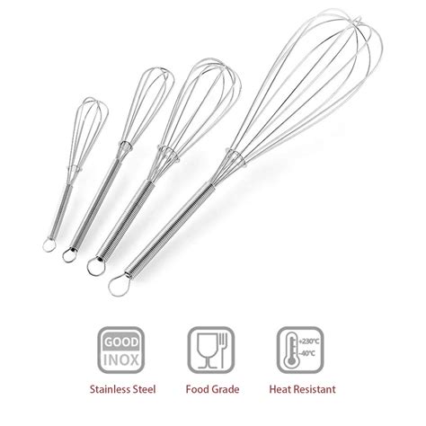 Small Whisk Stainless Steel Mini Wire Whisk Tiny Whisk Perfect For