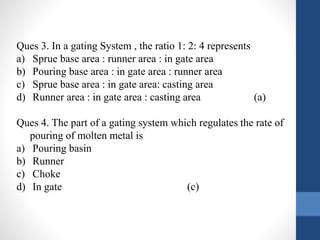 Design Of Gating System PPTX