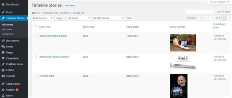 Cool Timeline Pro Wordpress Timeline Plugin Source Code Sellanycode