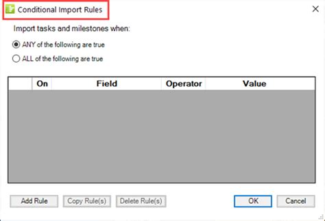 Using Task Link Filtering Rules For Showinghiding Task Links For Onepager Express For Version 7