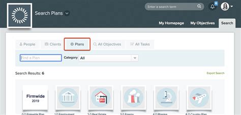 How Do I Search For Plans ObjectiveManager Help
