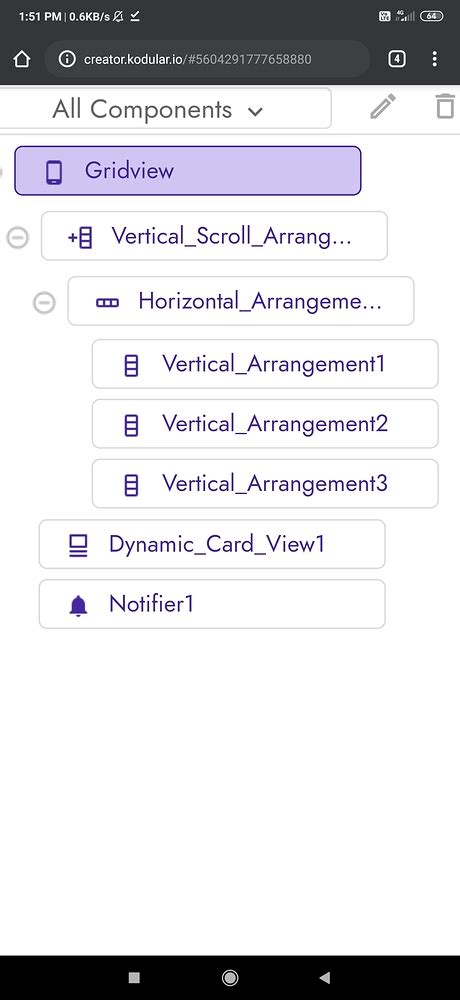 How To Create 3 Column Dynamic Gridview Without Extension Guides Kodular Community