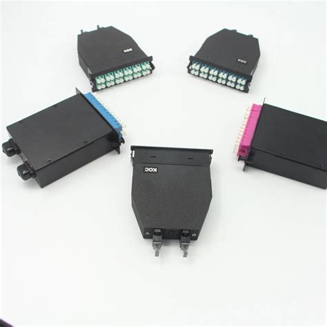 Mpo High Density Transmission Lgx Optical Fiber Cassette For Ftth Data