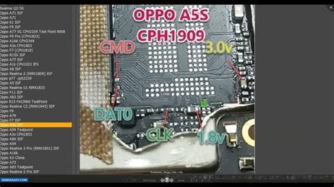Oppo A5s Cph1909 Isp Pinout Emmc Point Dead Boot Gsmsanjoy Youtube