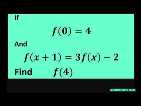 Evaluate Functions YouTube