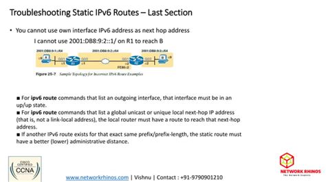 Chapter 25 Implementing I Pv6 Routing Ppt