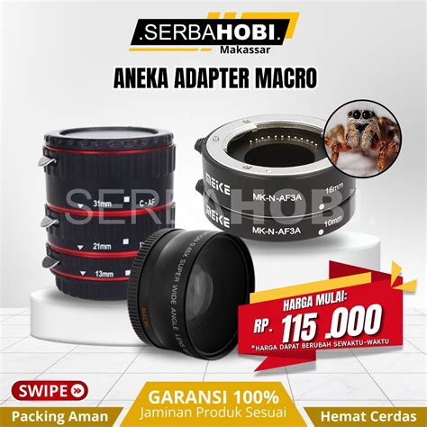 Jual Adapter Lensa Macro Cocok Untuk Kamera Dslr And Mirrorless Canon Fujifilm Dll Shopee