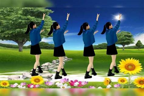 弹跳32步简单易学《拈花一笑》背面演示