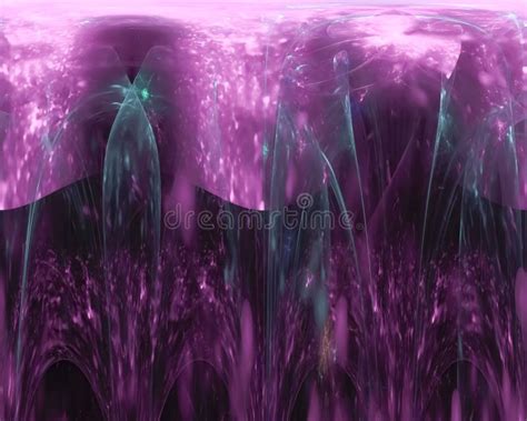 Abstract Digital Fractal Fantas Soft Vibrant Card Imagination Ornament