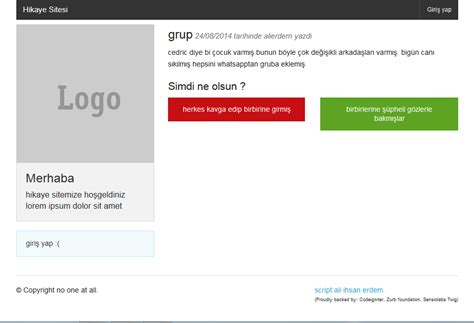 Php Geliştirilebilir Hikaye Scripti Script Hocasi