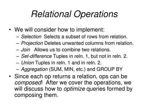 Ppt Relational Operator Evaluation Powerpoint Presentation Free