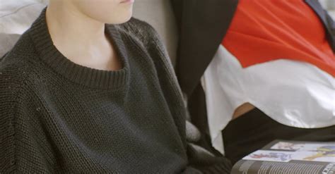 A Mother Rubbing The Head Of Her Son Free Stock Video Footage Royalty