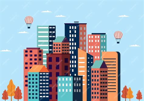 Simple City Vector