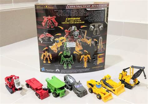 Transformers Rotf Devastator Constructicons Combiners Mib Unplayed Complete With Instruction On