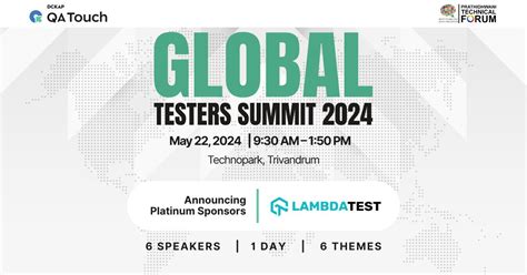 Qa Touch On Linkedin Softwaretesting Conference Qa Qatouchgts2024