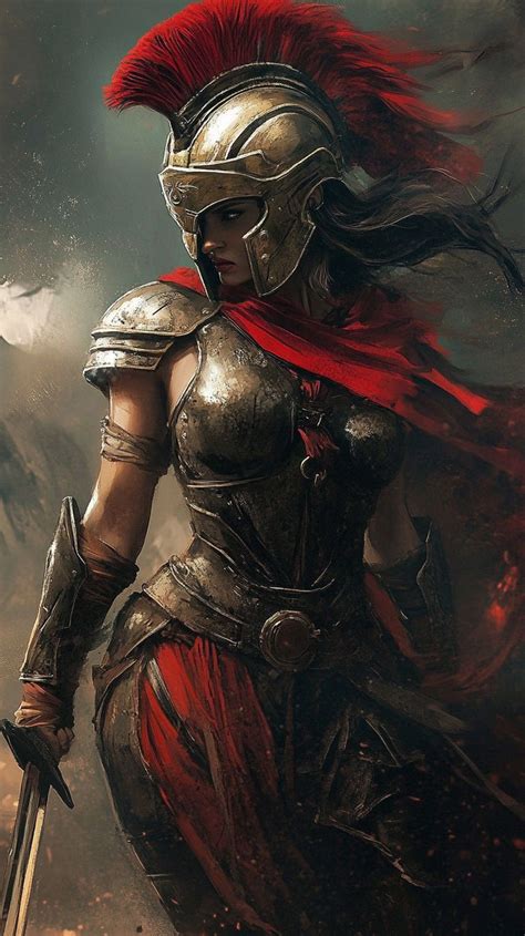 Spartan Woman Warrior Guerrero Espartano Guerreros Romanos Guerrera