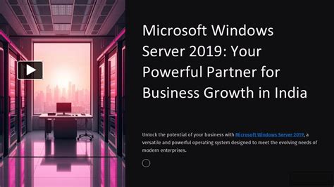 Ppt Microsoft Windows Server 2019 License Provider Dealer