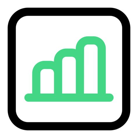 Bar Graph Generic Outline Color Icon