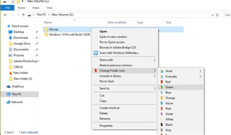 How To Change The Colour Of A Folder In Windows