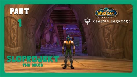 Hc Classic Sloprojekt The Night Elf Druid Part 1 Leveling In