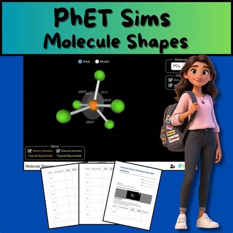 Molecule Shapes Worksheet With Phet Simulation Vsepr Theory Practice