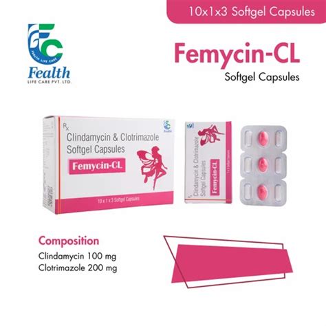 Clindamycin 100 Mg Clotrimazole 200mg With Applicator At ₹ 1320 Box Industrial Estate