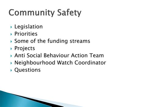PPT Community Safety PowerPoint Presentation Free Download ID 5939352